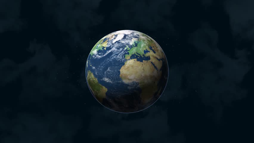 Earth Zoom from Space - Stock Footage Video (100% Royalty-free ...