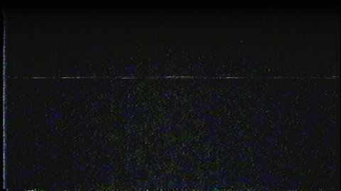 Damaged Bad Vhs Tape Noise Glitch Stock Footage Video (100% Royalty ...