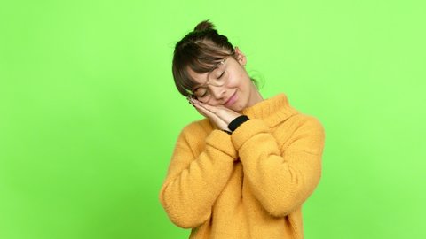 Sleeping green screen Stock Video Footage - 4K and HD Video Clips ...