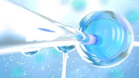 3d Animation Molecule Macro Atom Cell Stock Footage Video (100% Royalty ...