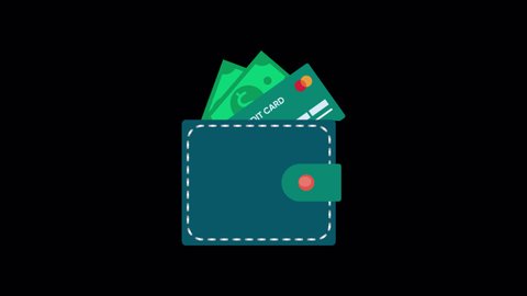 Animated wallet Stock Video Footage - 4K and HD Video Clips | Shutterstock