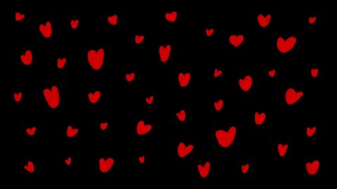 Drawn 2d Heart Animation 2d Animated Stock Footage Video (100% Royalty ...
