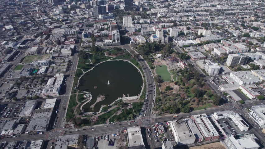 MacArthur Park in Los Angeles, California image - Free stock photo ...