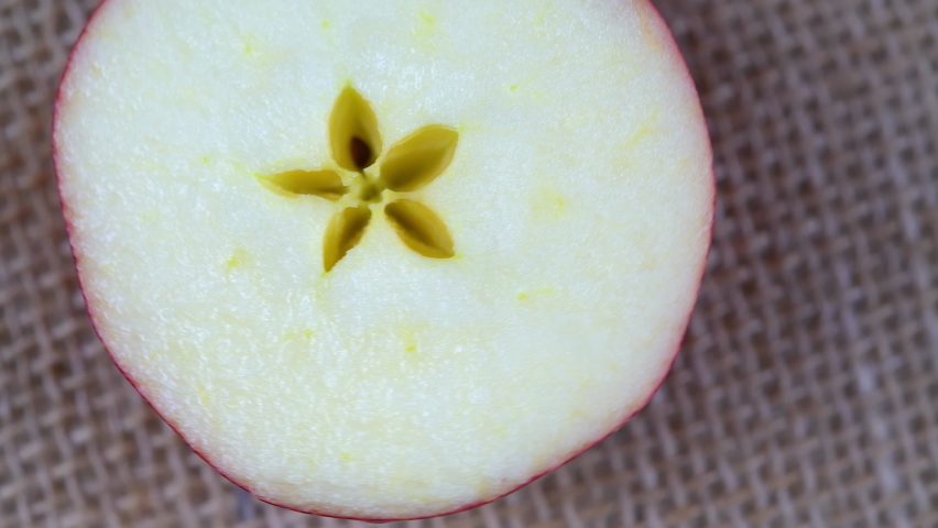 Cross section apple Stock Video Footage - 4K and HD Video Clips ...