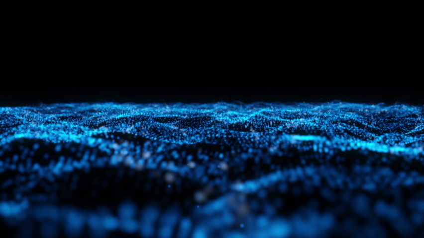 classic blue abstract motion background shining Stock Footage Video ...