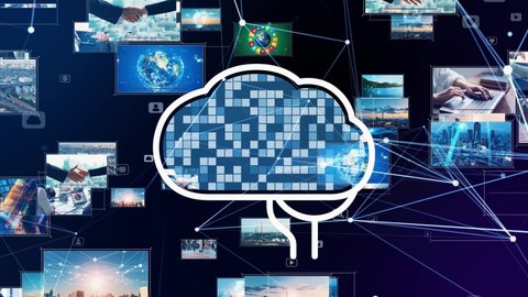 Ai Artificial Intelligence Image Analysis Digital Stock Footage Video ...