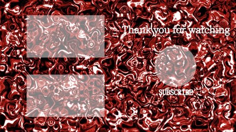 End Card Ending Screen Motion Graphics Stock Footage Video (100% ...