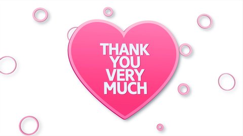 Animated thank you Stock Video Footage - 4K and HD Video Clips ...