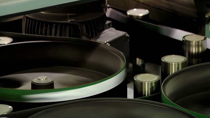 wheels automated letter-sorting machine large postal Stock Footage ...