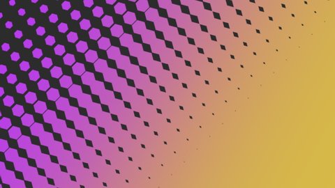 Neon Abstract Yellow Purple Vertigo Lines Stock Footage Video (100% ...