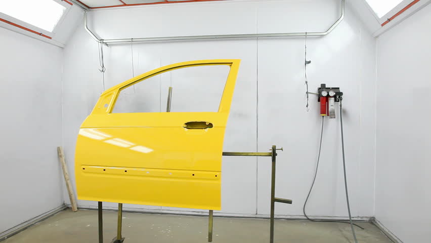 car's door into painting camera Stock Footage Video (100% Royalty-free ...