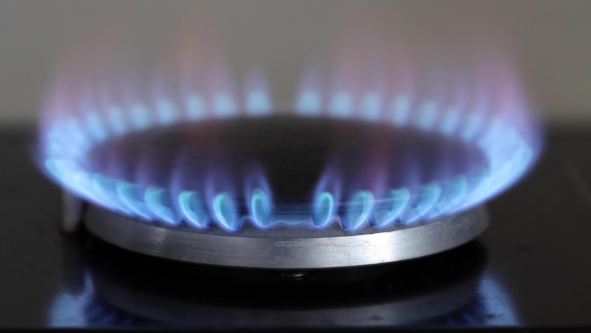 gas burner turning on off selective Stock Footage Video (100% Royalty ...