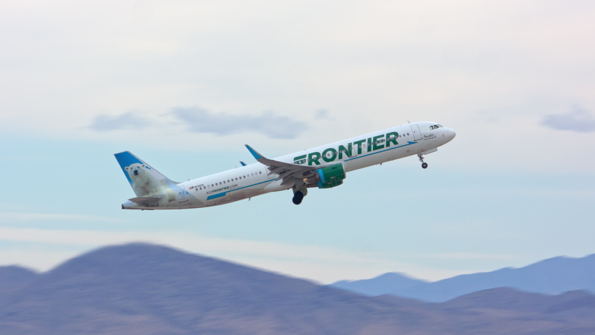 Frontier livery Stock Video Footage - 4K and HD Video Clips | Shutterstock