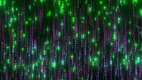 4k Animation Program Code Moving Code Stock Footage Video (100% Royalty ...