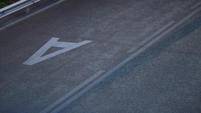 Bus lane marking Stock Video Footage - 4K and HD Video Clips | Shutterstock