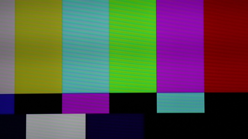 tv color bars test map screen Stock Footage Video (100% Royalty-free ...