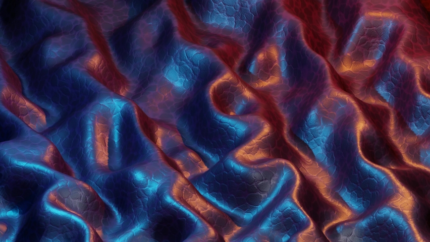 abstract splashing waves skin structure layer Stock Footage Video (100% ...