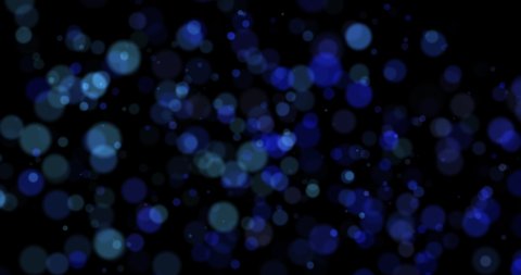 4k Blue Particles Motion Background Stock Footage Video (100% Royalty ...