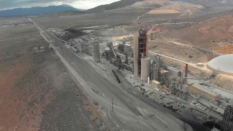 Factory Mojave Desert Uses Sand Other Stock Footage Video (100% Royalty ...