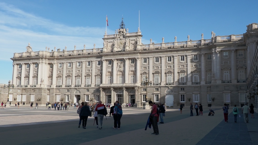 Residence spanish royal family Stock Video Footage - 4K and HD Video ...