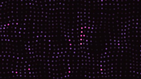 Seamless Abstract Fluid Dots Flickering Background Stock Footage Video ...