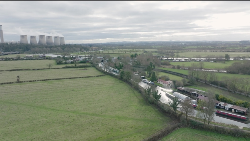 trent lock long eaton nottingham canal Stock Footage Video (100% ...
