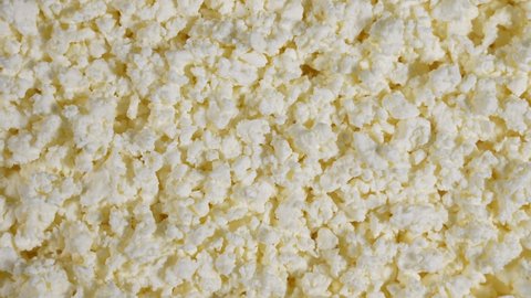 Cottage Cheese Texture 4k Stock Video Stock Footage Video (100% Royalty ...