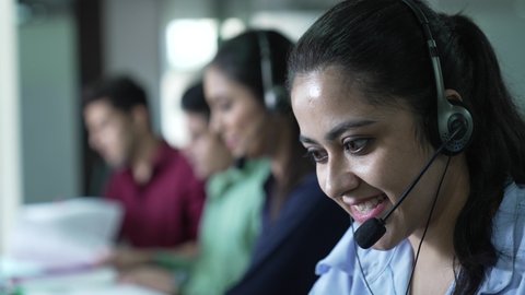 138 Indian girl call center Stock Video Footage - 4K and HD Video Clips ...
