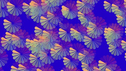 Blooming Flower Blue Screen Animation Stock Footage Video (100% Royalty ...