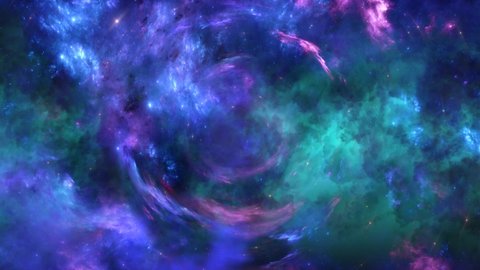 Rotating Space Time Dream Vortex Purple Stock Footage Video (100% ...