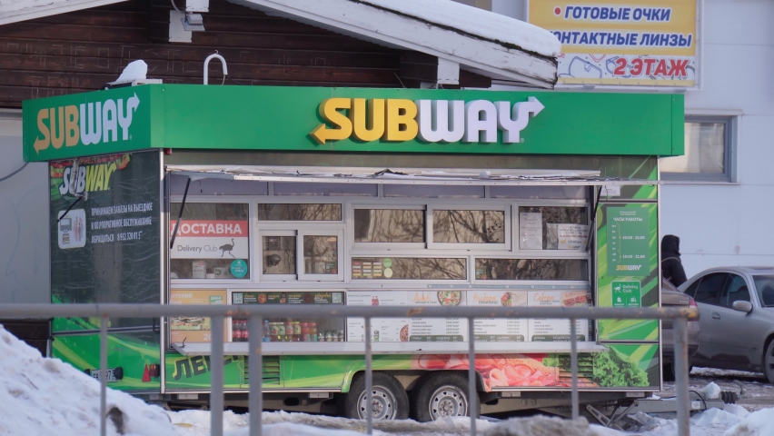 Subway food restaurant Stock Video Footage - 4K and HD Video Clips ...