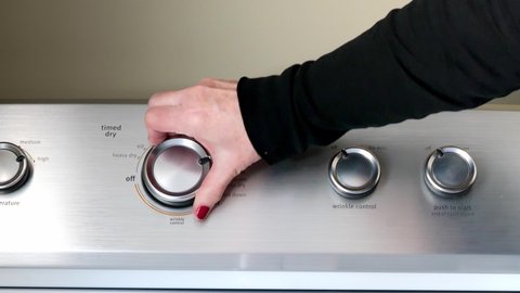 Hand Turning Knob Correct Setting On Stock Footage Video (100% Royalty ...