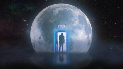 64 Man entering portal Stock Video Footage - 4K and HD Video Clips ...