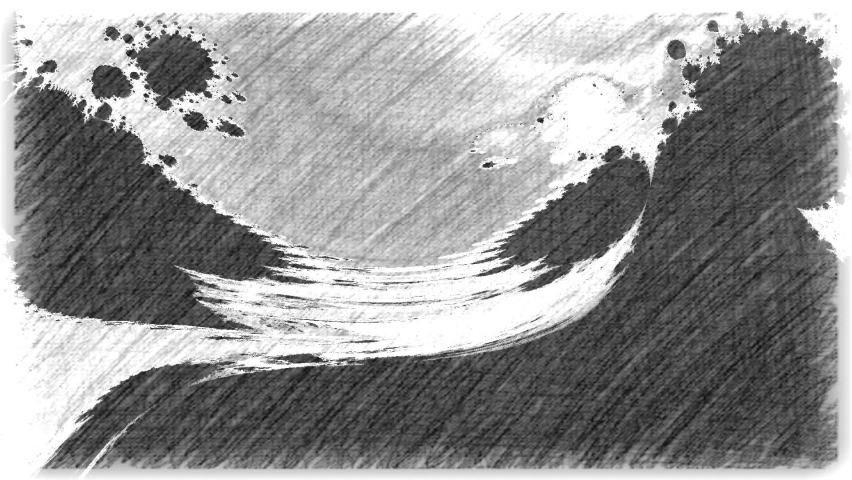 animation rough sketching on painted background Stock Footage Video ...