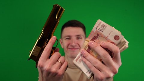 Gun green screen Stock Video Footage - 4K and HD Video Clips | Shutterstock