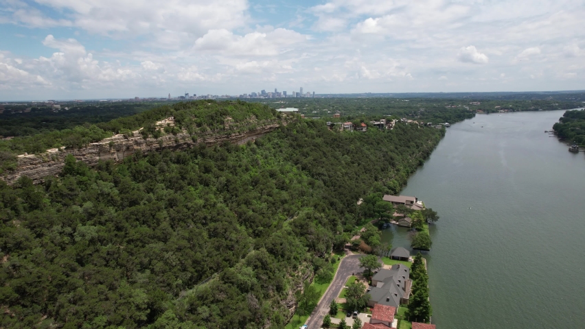 Landscape and City of Lake Austin, Texas image - Free stock photo ...