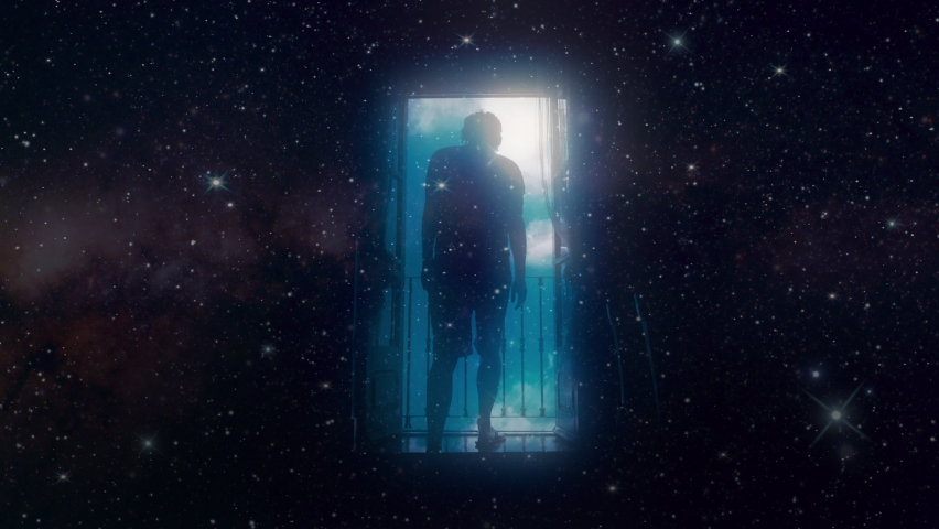 64 Man entering portal Stock Video Footage - 4K and HD Video Clips ...