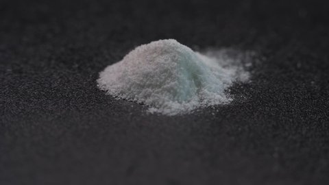 White Powder Rotary Tablet Macro Lots Stock Footage Video (100% Royalty ...