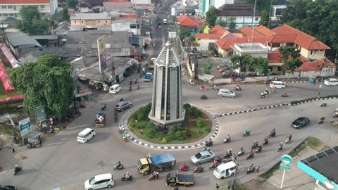 Pamulang South Tangerang Banten Indonesia Maret Stock Footage Video ...