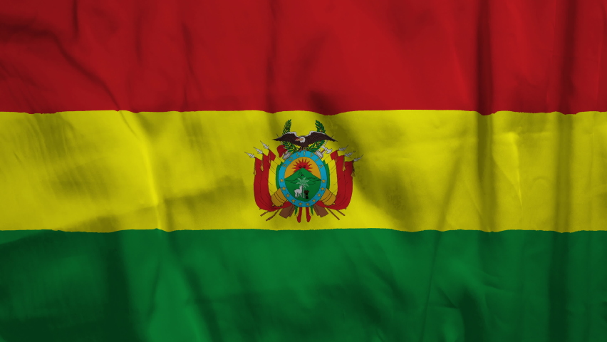 flag bolivia high quality 4k resolution Stock Footage Video (100% ...
