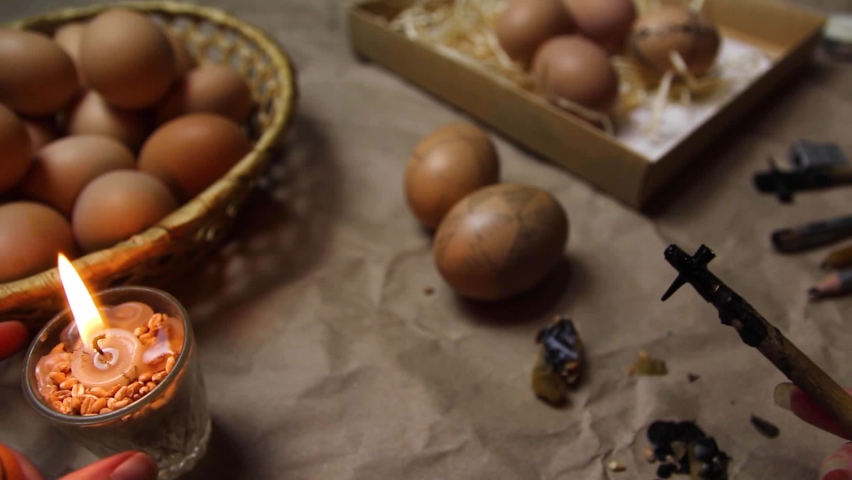 Egg shell sketch Stock Video Footage - 4K and HD Video Clips | Shutterstock