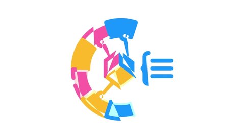 Future of work icons Stock Video Footage - 4K and HD Video Clips ...