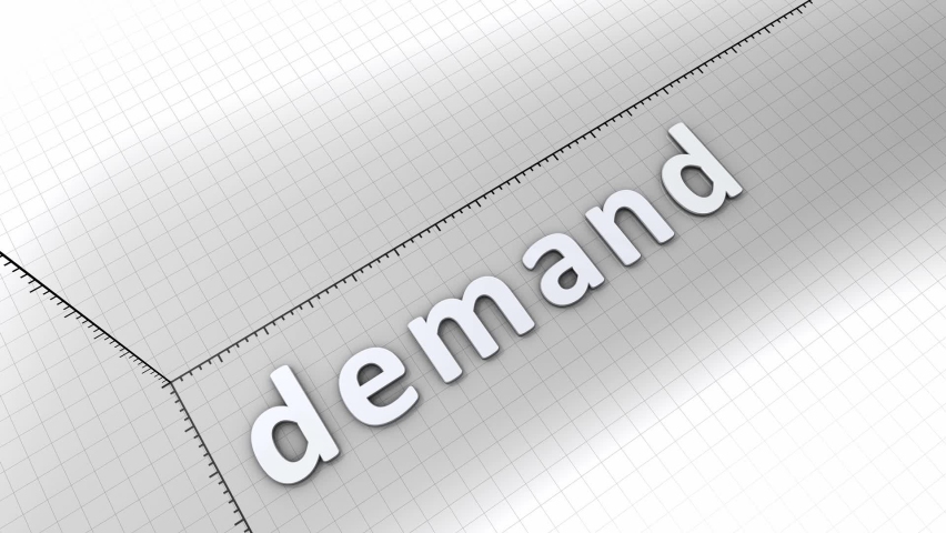 concept animation growing chart demand Stock Footage Video (100% ...