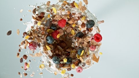 190 Cereal explosion Stock Video Footage - 4K and HD Video Clips ...