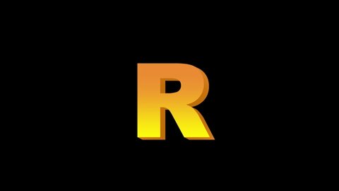 Letter r logo Stock Video Footage - 4K and HD Video Clips | Shutterstock