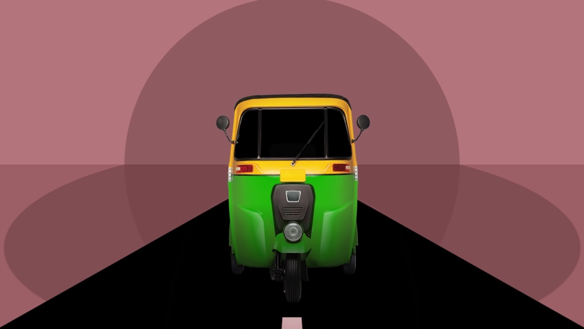 Auto rickshaw cartoon Stock Video Footage - 4K and HD Video Clips ...