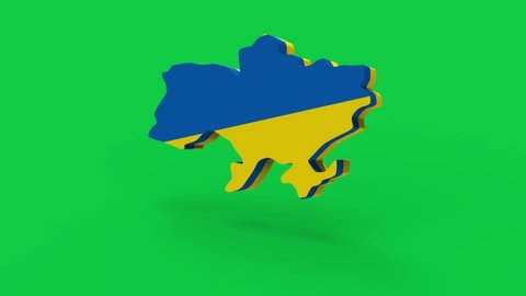 Ukraine Animation 3d Illustration Stock Footage Video (100% Royalty ...