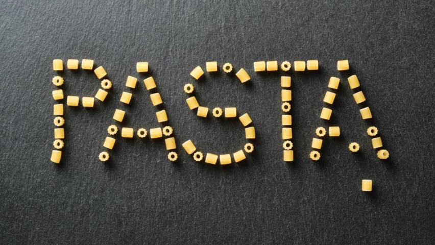 186 Pasta letter Stock Video Footage - 4K and HD Video Clips | Shutterstock