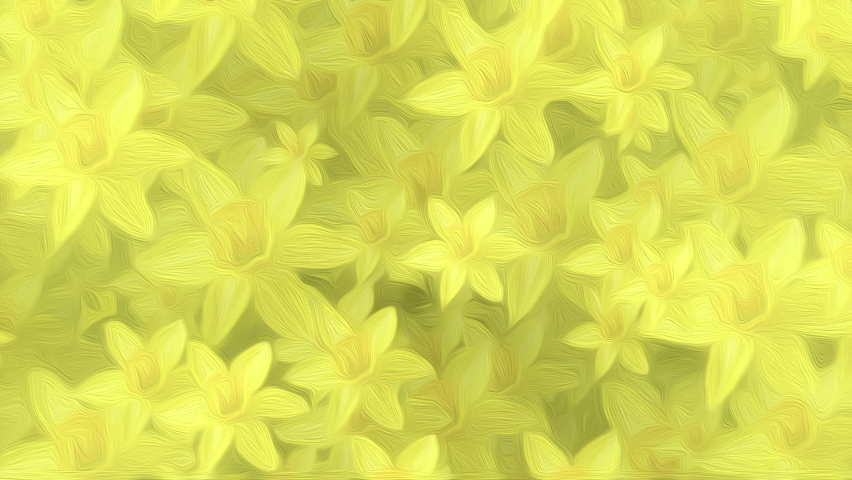 Beautiful Springtime Floral Motion Background Animation Stock Footage ...