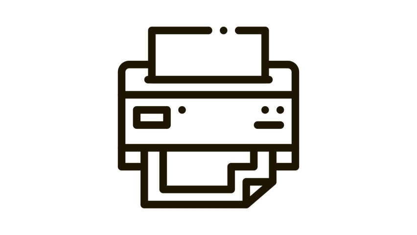 704 Printing pictograms Stock Video Footage - 4K and HD Video Clips ...